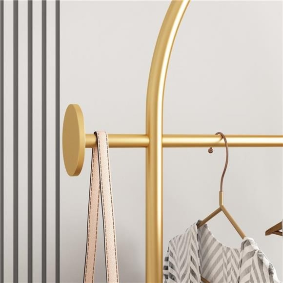 Storage & Organization | Gold Clothing Racks Heavy Duty Gold Coat Racks ...